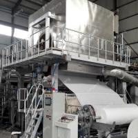 China 1450mm Large Tissue Paper Machine Jumbo Rolls Virgin Production Line for sale
