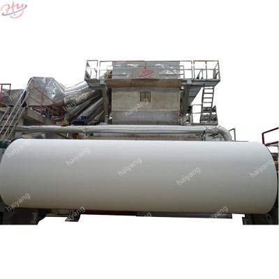 China 2800mm 15T Paper manufacturing plant production line toilet tissue paper making machine for sale