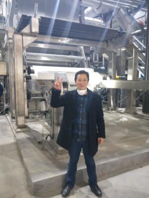 China Paper manufacturing plant production line toilet tissue paper making machine for sale