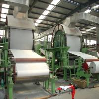China 2800mm 15T Paper Pulp And Waste Paper Recycling Jumbo Roll Toilet Tissue Paper Roll Making Machine for sale