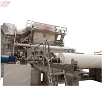 China 2400mm Toilet Tissue Paper Making Machine Automatic Waste Recycle Pulp for sale