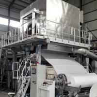 China Large Scale Tissue Roll Paper Making Machine 3200mm 60t  343KW for sale
