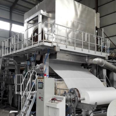 China 787mm Paper manufacturing plant production line toilet tissue paper making machine for sale