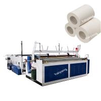 China Good Quality Automatic Toilet Tissue Paper Roll Rewinding Making Machine for sale