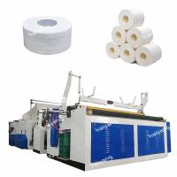 China Computerized 3000mm Width Thermal Toilet tissue Paper Roll Slitting Rewinding Machine for sale