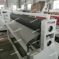 China Automatic Embossed and Perforated Toilet Tissue Paper Making Kitchen Towel Rewinding Paper Machine for sale