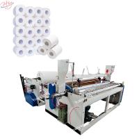 China Wall Board Automatic Toilet Paper Rolls Slitting and Rewinding Machine for sale