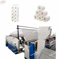 China Wall Board Automatic Toilet Paper Rolls Slitting and Rewinding Machine for sale