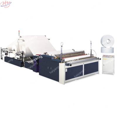 China Factory Price Toilet Jumbo Roll Paper Slitting Rewinding Machine for sale