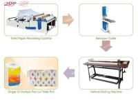 China Factory Price Toilet Jumbo Roll Paper Slitting Rewinding Machine for sale