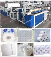China Factory Price Toilet Jumbo Roll Paper Slitting Rewinding Machine for sale