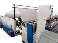China Embossing Tissue Toilet Paper Machine Rewinding Machine for sale for sale