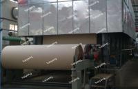 China 1092mm Kraft Fourdrinier Paper Making Mill Machinery 500T / D Carton Recycling for sale