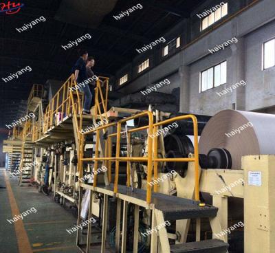 China Fourdrinier Kraft Corrugated Paper Making Machine Fluting White Top Duplex Board for sale