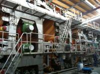 China Small Kraft Paper Bag Making Machine Fully Automatic Brown Wood Pulp 6200mm for sale