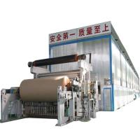 China Paper machine fourdrinier Kraft corrugated fluting white top duplex board Paper Making Machine for sale