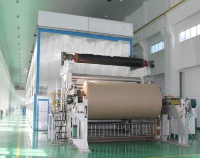 China High Efficiency Kraft Paper Making Machine Fully Automstic 3500mm 110m/Min for sale