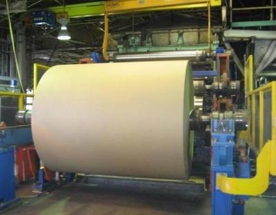 China 5 Ton Craft Paper Making Machine  1092mm wood pulp 10-500T/D for sale