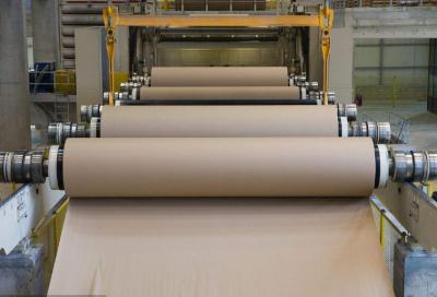 China High Speed Craft Paper Production Gluing Calendering Machine Equipment 300g/㎡ for sale