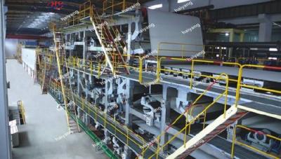 China Corrugated Kraft Paper Making Machine Liner Fluting Wood Pulp for sale