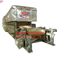 China Recycled Kraft Paper Making Machine Low Investment Waste Old Carton Box 5200mm for sale