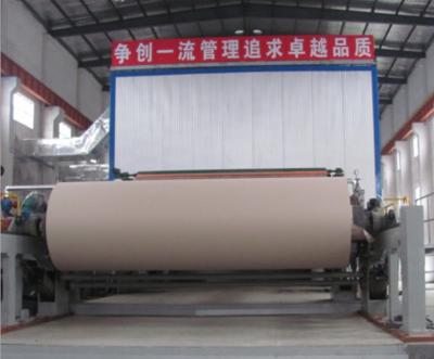 China 5200mm Corrugated Paper Craft Testliner Machine Cardboard Base for sale