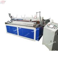 China toilet tissue rewinder coreless tissue paper machine toilet roll rewinder for sale