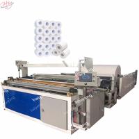 China toilet tissue rewinder coreless tissue paper machine toilet roll rewinder for sale