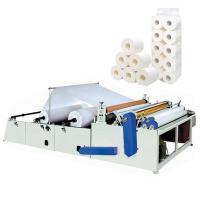 China Hot-selling Toilet/tissue/napkin paper jumbo roll slitting rewinding machine for sale