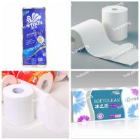 China Rewinding toilet roll 1-3 layer coloured tissue paper making machine for sale