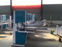 China Automatic Embossed Maxi Roll Toilet Tissue Rewinding Glue Small Bobbin Paper Manufacturing Machine for sale