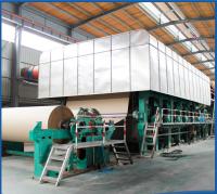 China Fourdrinier Wire Craft Paper Machine 1800mm Double Dryer Can for sale
