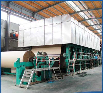China Fourdrinier Wire Craft Paper Machine 1800mm Double Dryer Can for sale
