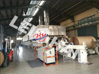 China 120 - 800m/Min Kraft Paper Mill Machine Durable Roll Corrugated 2100mm for sale