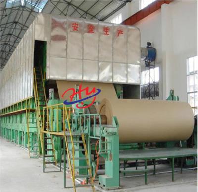 China 1092mm Corrugated Kraft Paper Making Machinery For Paperboard for sale