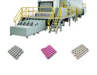 China 3 Mould Automatic Egg Carton Machine 1000pcs/H for sale