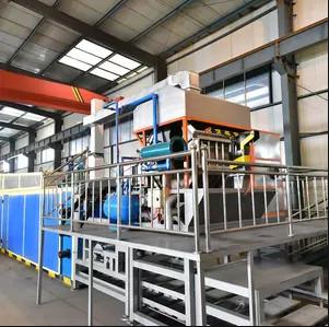 China 4 Faces 3000pcs/H Egg Tray Making Machine 53.7KW With 32 Mould for sale