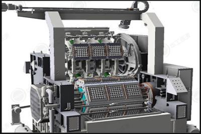 China 160kg/H Paper Egg Tray Moulding Machine 2000p/H for sale