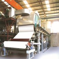 China Paper Manufacturing Plant Production Line Toilet Tissue Paper Making Machine for sale