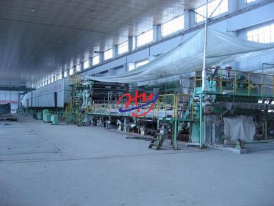 China Rececling A4 Waste Paper Machine 3400mm 200 M/Min Paper Making for sale