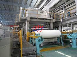 China Jumbo Rolls Notebook A4 Paper Making Machine 30T/D for sale