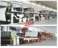 China 2100mm Trimmed Jumbo Roll Writing Paper Making Machine for sale