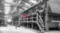 China 3400mm Kraft Fluting Paper Making Machine 30T / D 220m / Min for sale