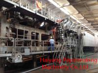 China 4000mm Width Kraft Paper Roll Making Machine Fourdrinier Wire Recycling Equipment for sale