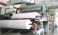 China Crescent high speed toilet paper machine wastepaper recycled paper machine for sale
