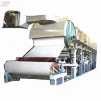 China 2800mm 15t Paper Pulp And Waste Paper Recycling Jumbo Roll Toilet Tissue Paper Roll Making Machine for sale