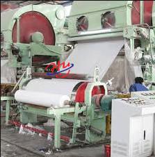 China 1800mm Napkin Paper Machine Dust Free Facial Tissue Paper Machine for sale