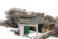 China Cotton Waste Recycling Toilet Roll Making Machine 6T / D 120m / Min for sale