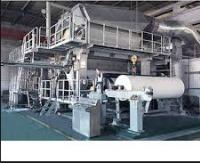 China Cotton Waste Recycling Toilet Roll Making Machine 6T / D 120m / Min for sale