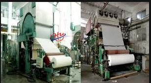 China Mini Toilet Roll Paper Machine Waste Recycling Small Plant Production Line Mill Tissue for sale